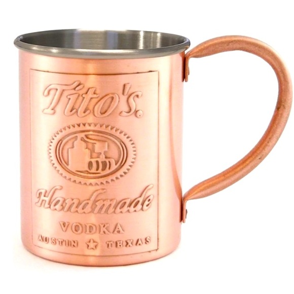 tito’s | Dining | Set Of Two Copper Titos Mugs | Poshmark